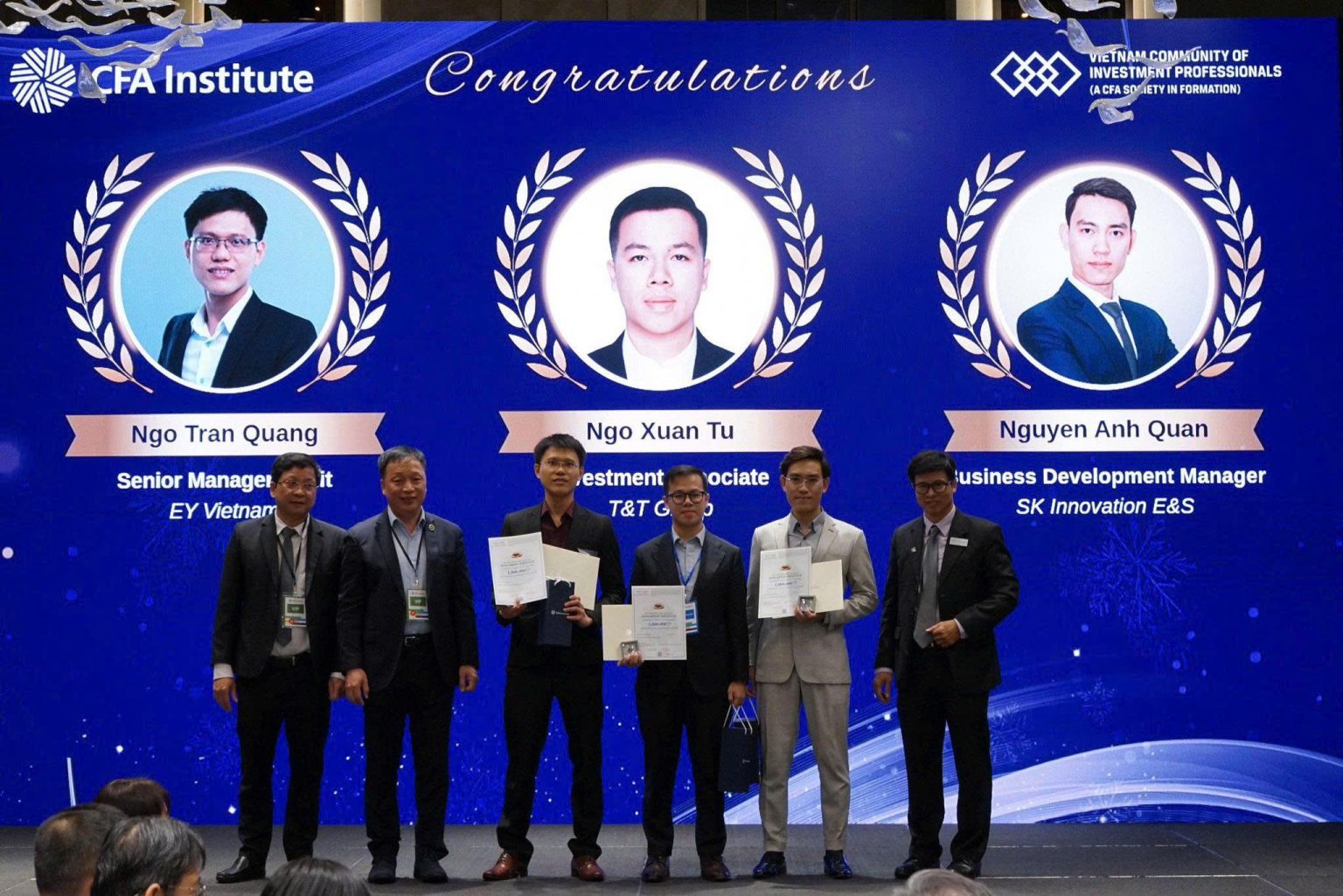 Vinh danh và trao bằng cho 44 tân CFA Charterholders – amiCoach